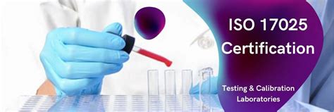 Iso 17025 Certification Testing And Calibration Laboratories Standard
