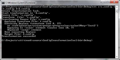 config transformation tool using xdt transformation outcoldman