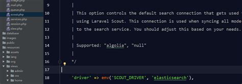php站内搜索功能 laravel自带scout驱动 elasticsearch php页面智能搜索 csdn博客