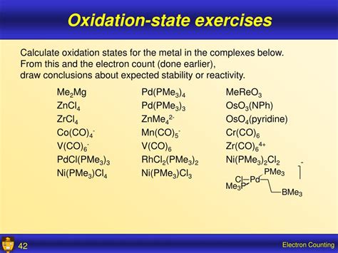 Ppt Electron Counting Understanding Structure And Reactivity