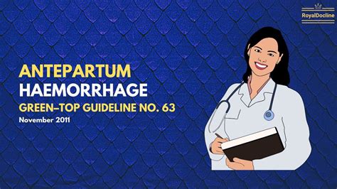 Antepartum Haemorrhage 5 Minute Guideline Rcog Youtube