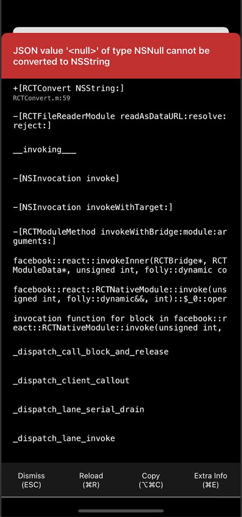 native error is thrown when blob is read with filereader readasdataurl