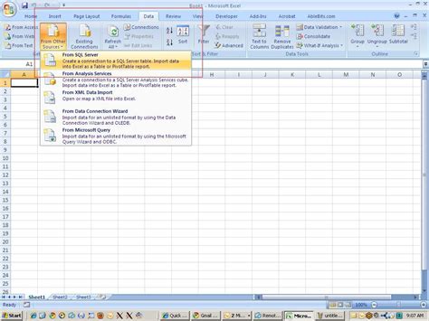 quick excel views of sql tables sql server forum