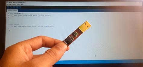 programming attiny85 ic