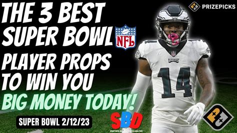 Prizepicks Nfl Player Props For 2 12 23 Super Bowl Best Nfl Bets