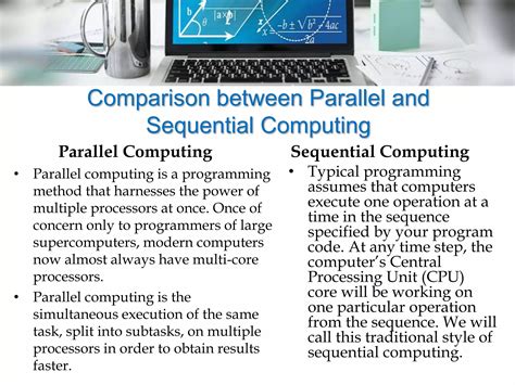 Difference Between Parallel And Sequential Computing Ppt