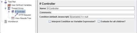 jmeter do not pass post value in post data if null