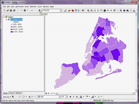 how to create thematic choropleth maps in arcgis part i youtube
