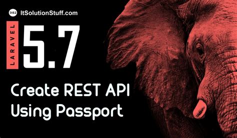 laravel 5 7 create rest api with authentication using passport