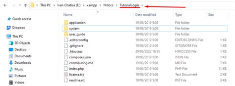 tutorial membuat fungsi login dan registrasi menggunakan codeigniter 3