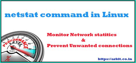 linux netstat command can help you to troubleshoot network