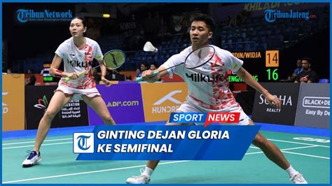 Rekap Hasil Badminton Asia Championships 2023 Ginting Dejan Gloria