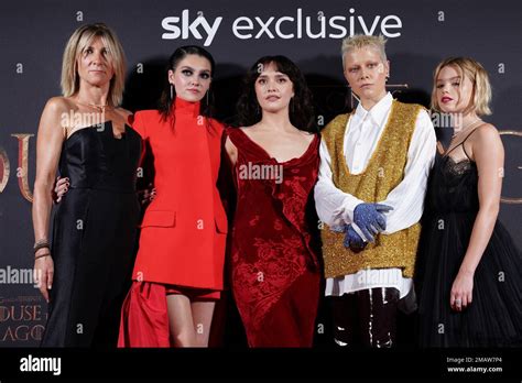 From Left Eve Best Emily Carey Olivia Cooke Emma Darcy And Milly