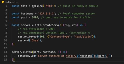 nodejs basic server adfallon