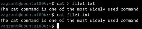 cat command in linux linuxize