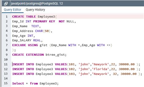 postgresql constraints postgresql 教程 编程字典