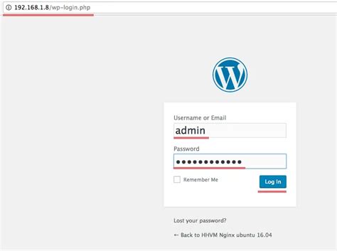 how to install wordpress with nginx mariadb and hhvm on ubuntu 16 04