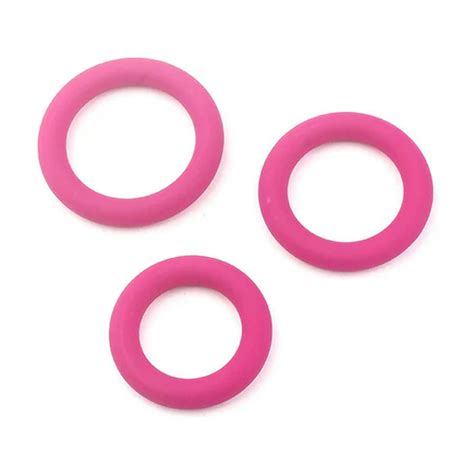 3 Sizes Mens Silicone Cock Ring Delayed Ejaculation Penis Lasting