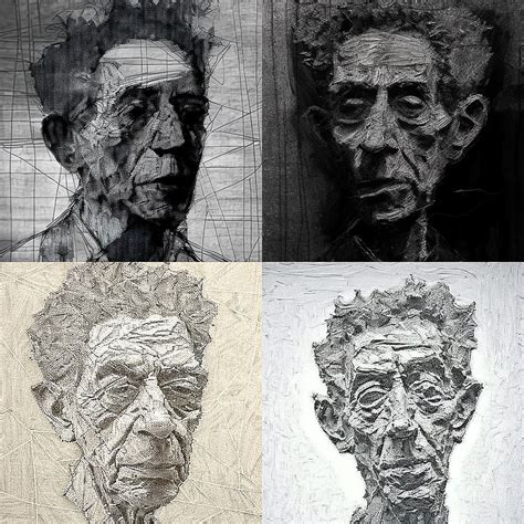 Alberto Giacometti Midjourney Style Andrei Kovalevs Midlibrary 2 0