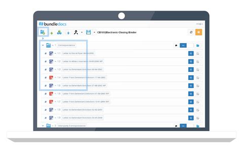 electronic closing binder software — bundledocs