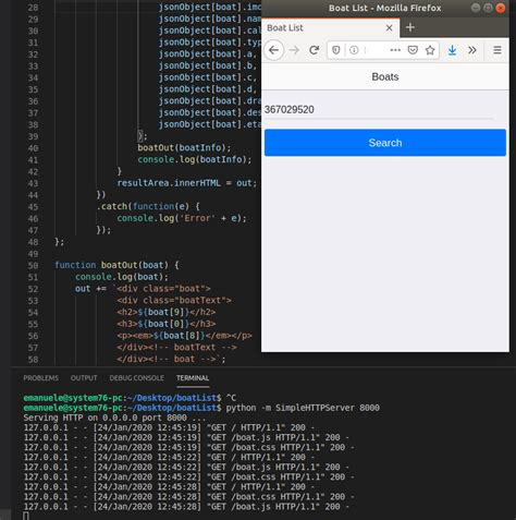 javascript node js react fetching api request does