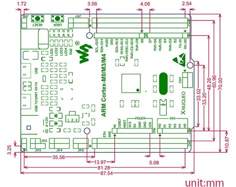xnucleo f103rb improved stm32 nucleo board ws 10026
