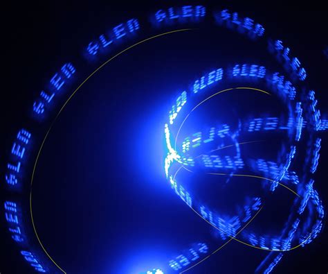 simple arduino pov instructables