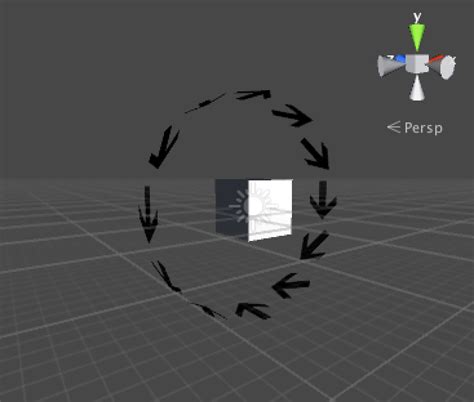 spawn prefab around game object and push them relative to rotation 2d