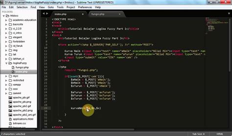 tutorial implementasi logika fuzzy part 3 youtube