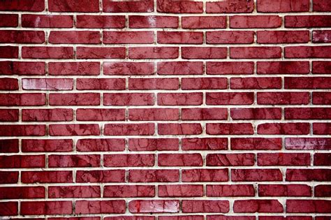 Wallpaper Bata Dinding Merah Tekstur Wall Hd Layar Lebar Definisi