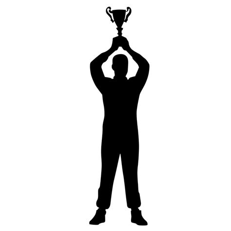 Holding A Trophy Download Free Vectors Clipart Graphics And Vector Art