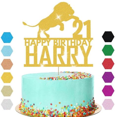 Lion Cake Topper Etsy España