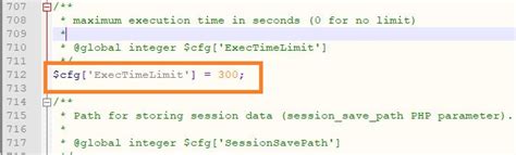 how to fix fatal error maximum execution time of 300 seconds exceeded
