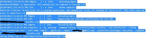 nginx proxy manager internal error home assistant os home
