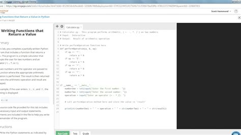 cop1000 writing functions that return a value in python youtube