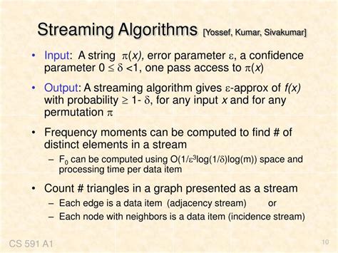 Ppt Algorithms For Data Streams Powerpoint Presentation Free