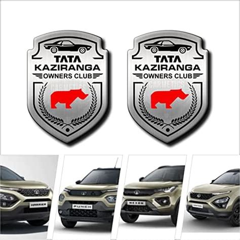 Carmetics Kaziranga Owners Club Sticker For All Cars Of Brand Can Be