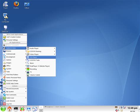 Suse Linux Enterprise Desktop Sled 10 Kde User Guide Starting