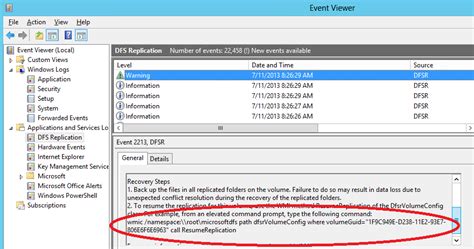 dfs r windows 2008 dfs replication issue server fault