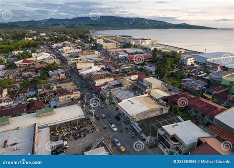 Baybay Leyte Philippines The Cityscape Of Downtown Baybay A Small
