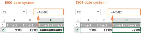 calculate time in excel time difference add subtract and sum times