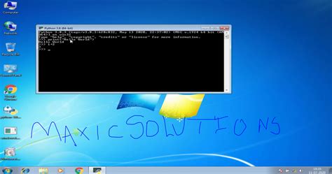run python script on windows 7 8 10 using python shell and