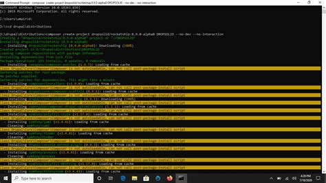 composer install failed [ 3157980]