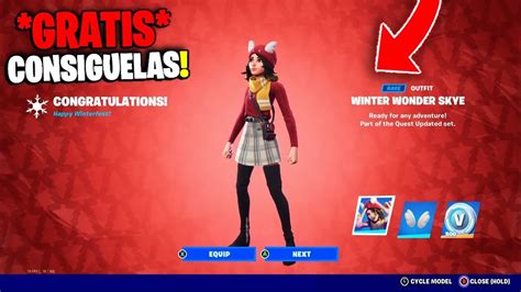 ¿cómo Conseguir La Nueva Skin Gratis De Navidad En Fortnite 🎁😱