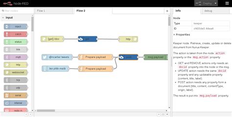 node red contrib keeper npm