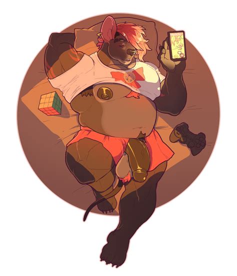 Rule 34 Anthro Armpit Hair Ball Tuft Balls Barazoku Belly Big Penis