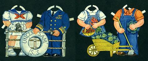 Saalfield Paper Doll Military Army Navy Ephemera By Evelynnsalcove