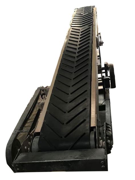 Simple Taper Roller Rubber Ms 10m Chevron Conveyor Belt For Industrial