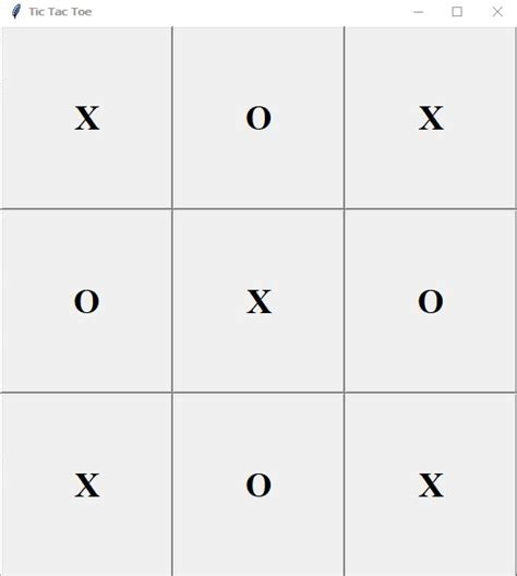 github phayephyoethant tic tac toe game with python tkinter gui