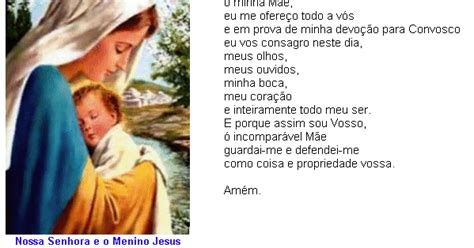 As Minhas Orações Consagração A Nossa Senhora